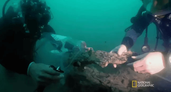 Archaeologists searched the English Channel and discovered a "lost ...