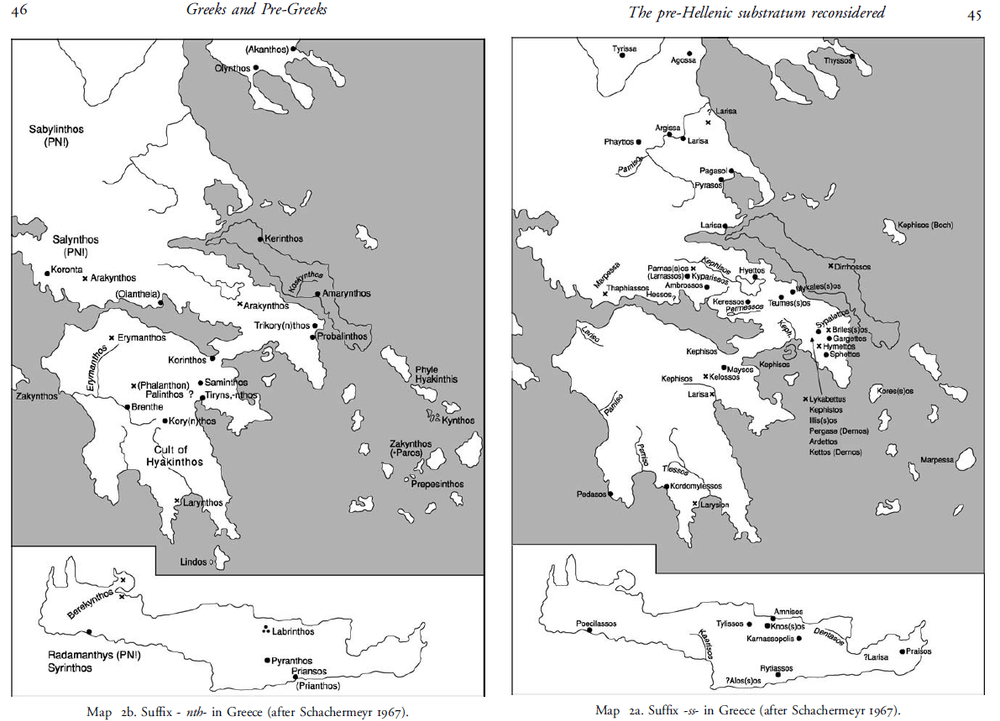 The Enigmatic Pre-Greek Linguistic Substrate: Proto-Greek, Proto ...