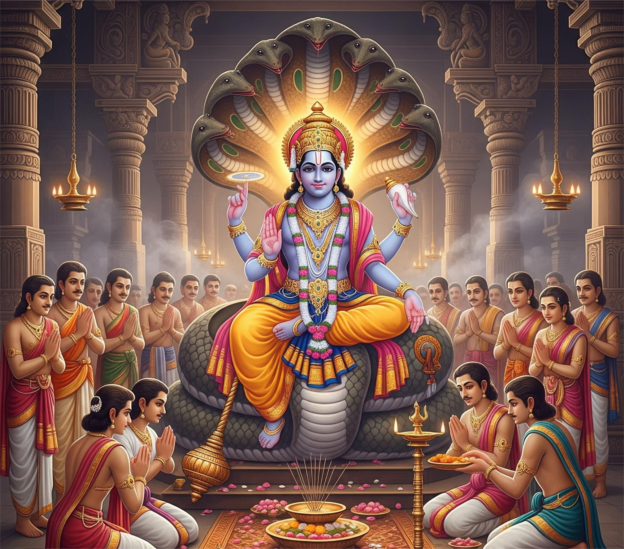 The Worship of Vishnu: The Preserver in Hinduism
