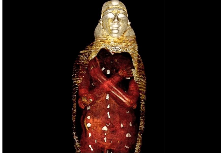 The "Golden Boy": The 2,300-year-old Mummy with the 49 Amulets and ...