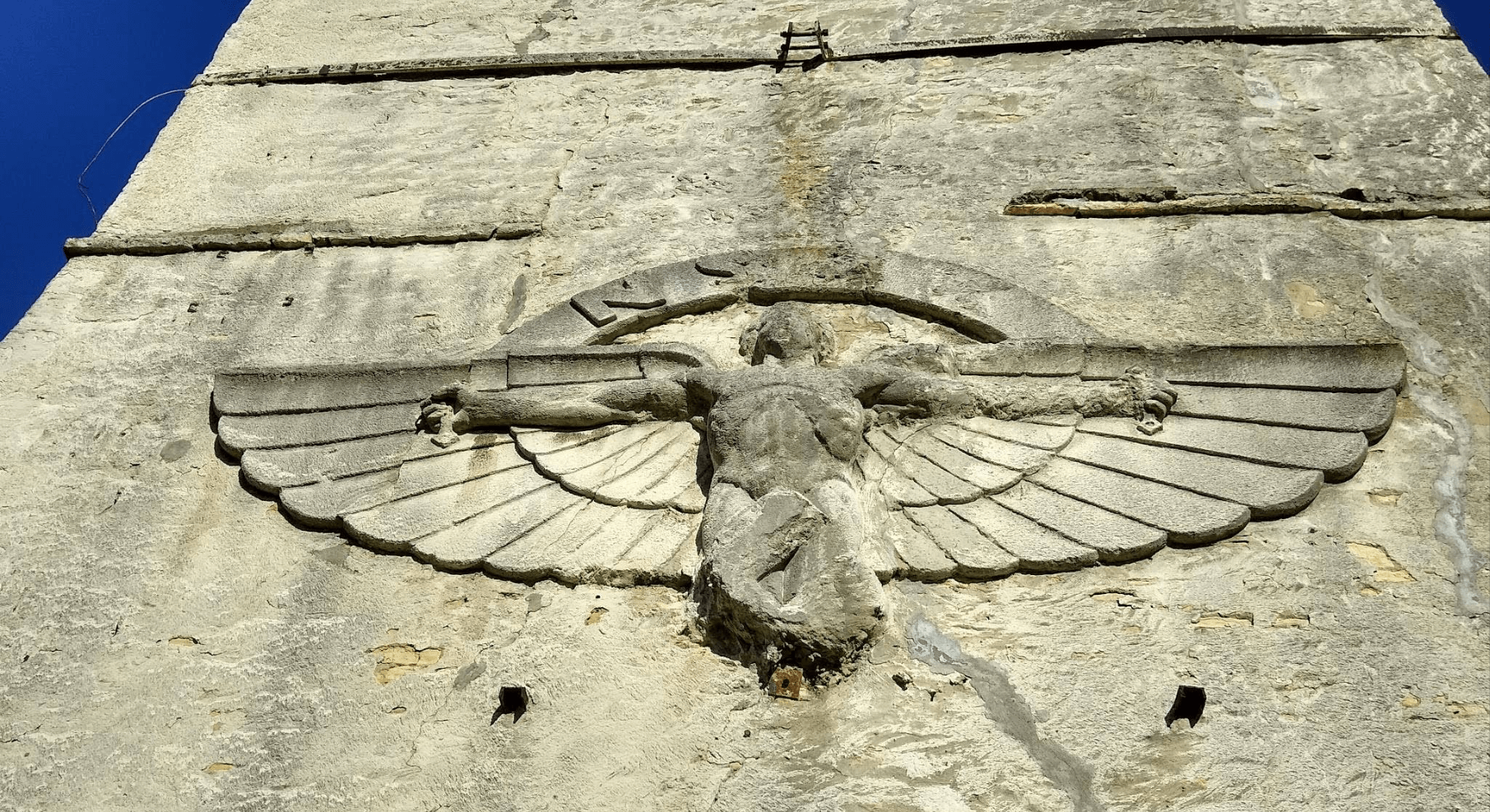 The Limestone Icarus Memorial of Poland: Nazi Ambition Carved in Stone