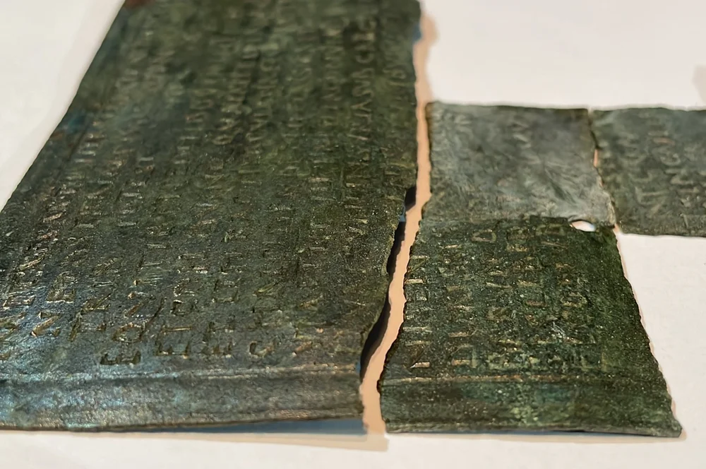 Turkey: Bronze Roman Military Diploma was discovered in Perre ancient city