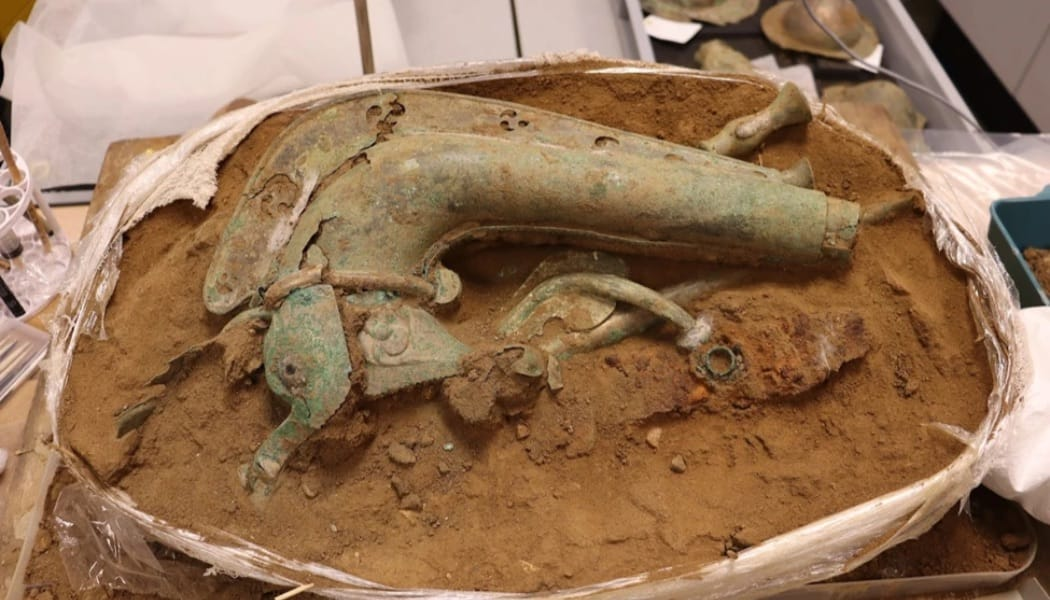 One of Britain’s three known Iron Age carnyx uncovered in Norfolk ...
