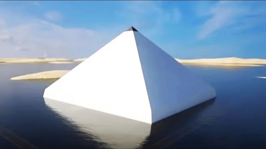 Unearthed: Egypt’s Floating Pyramid