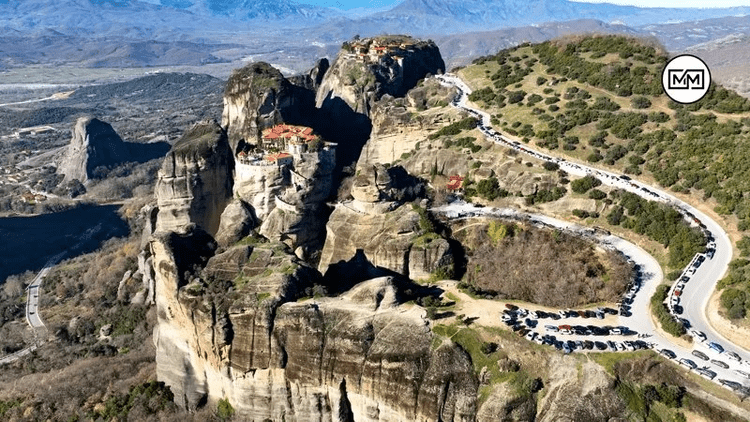 Daredevil Monks: 9 Greek Monasteries That Seem to Hang from the Cliffs