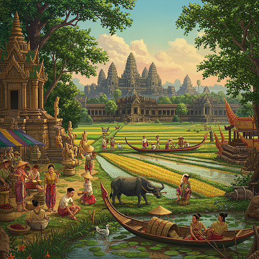 Daily Life in the Khmer Empire