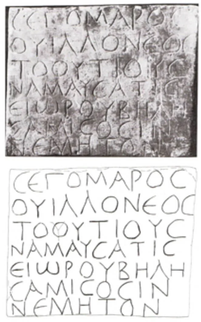 Celtic Inscriptions in Greek Alphabet: The Gallo-Greek Inscriptions As ...