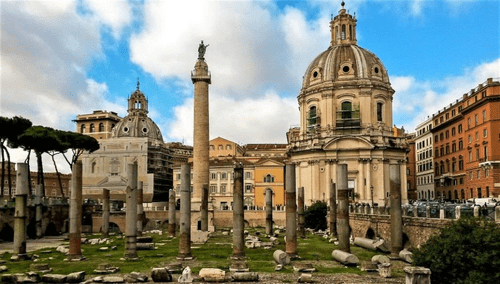 The Roman Emperor Trajan: The Forum and the Column of Trajan