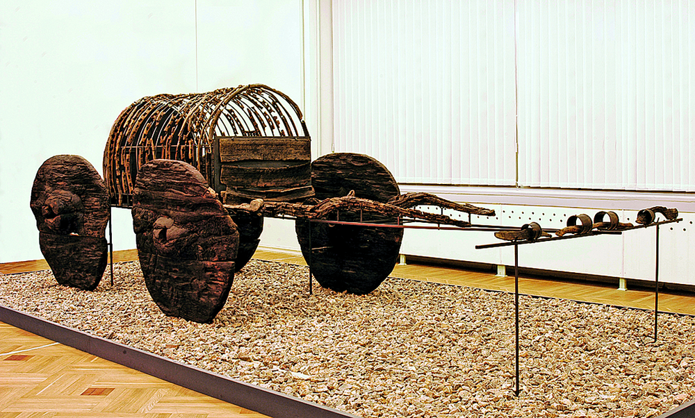 This incredibly preserved 4,000 year old wagon made of just oakwood ...