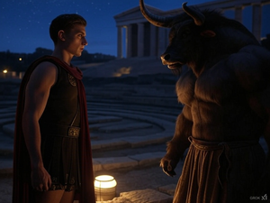 The Myth of Theseus and the Minotaur