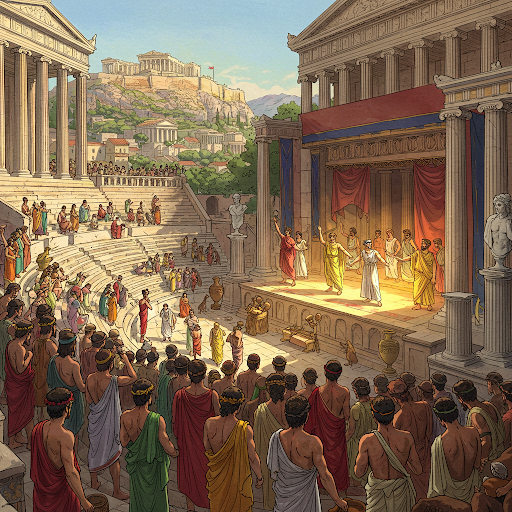 The Origins of Theater in Ancient Greece