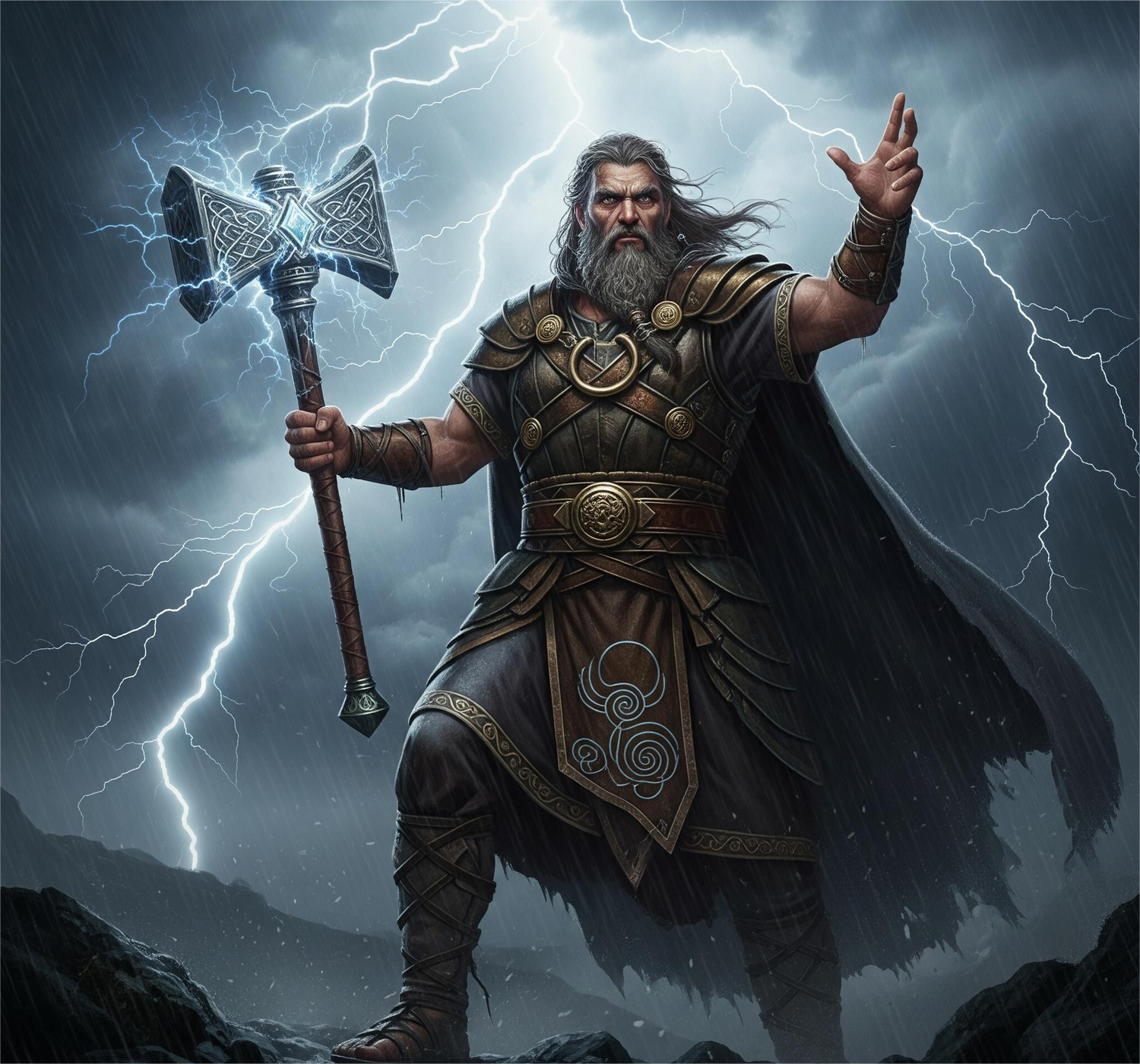 The Worship of Taranis, the Celtic God of Thunder