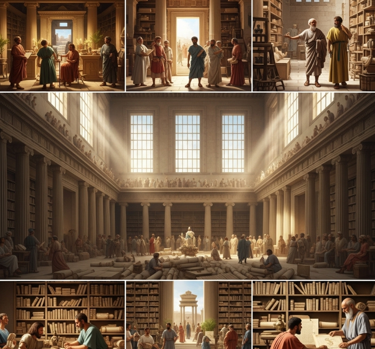 The Role of the Library of Alexandria in Ancient Knowledge