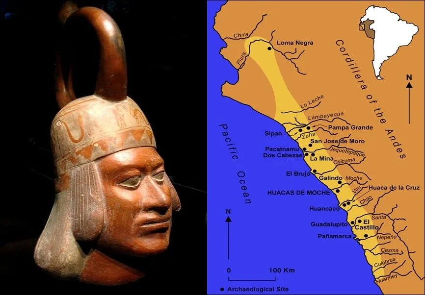 Moche Culture Map