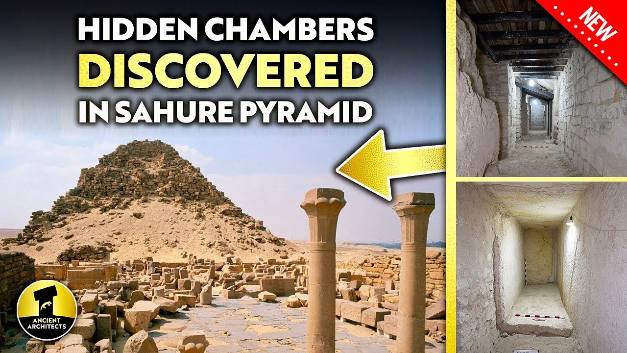 Hidden Chambers Discovered in the Pyramid of Sahure