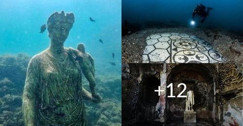 Explore Baia – the ancient Roman city sunk deep under the sea for more ...