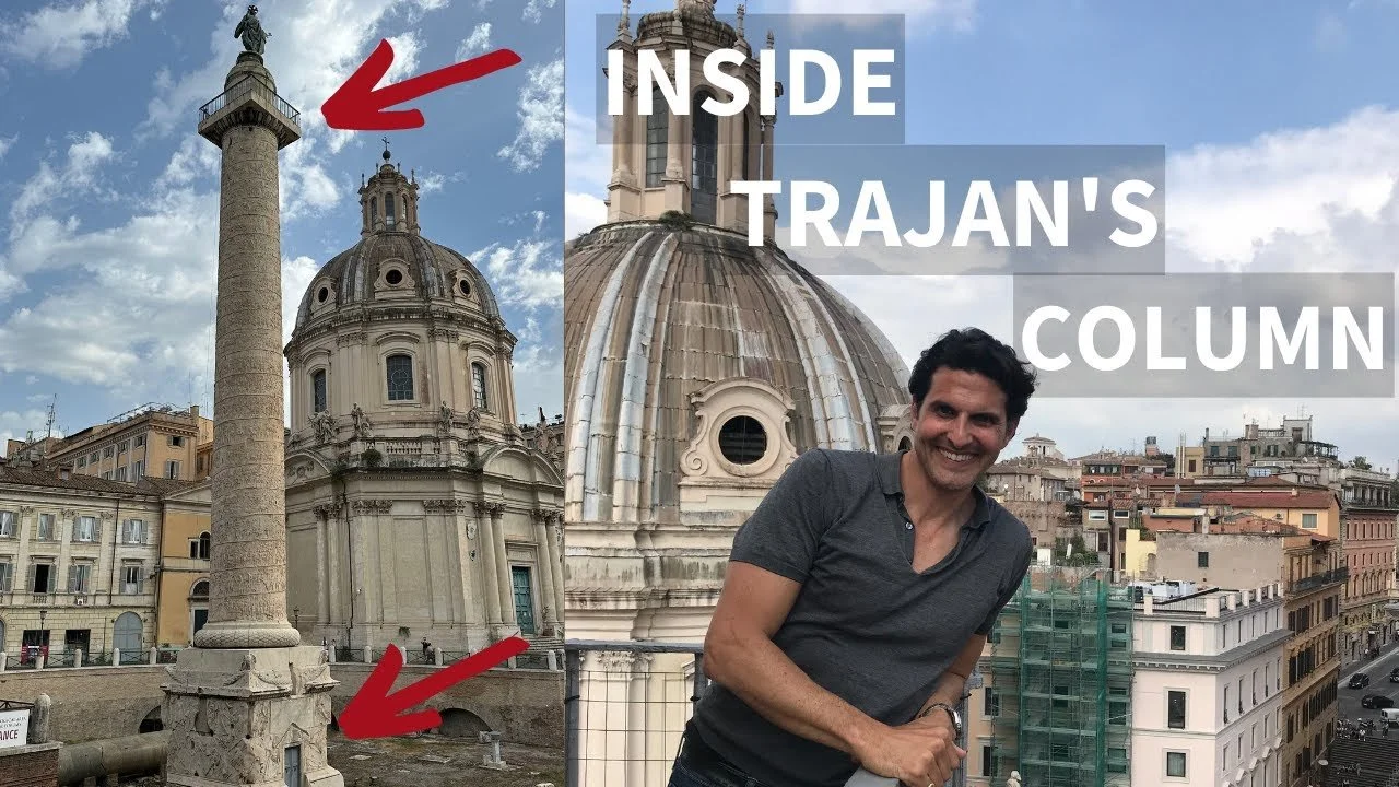 Walk inside Trajan's Column
