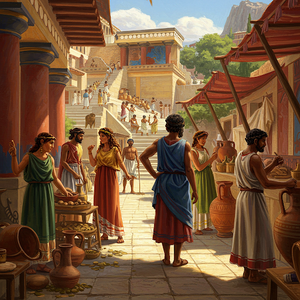 The Minoan Civilization: The Trade in Saffron and Luxury Goods