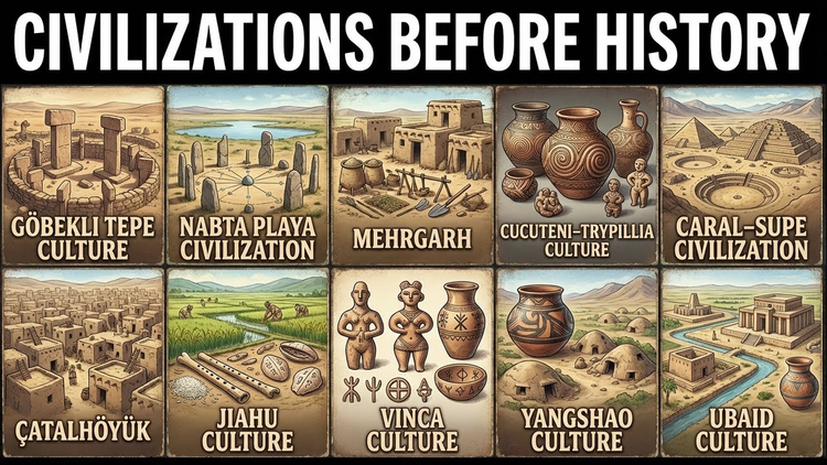 10 Ancient Civilizations That Existed Before Recorded History