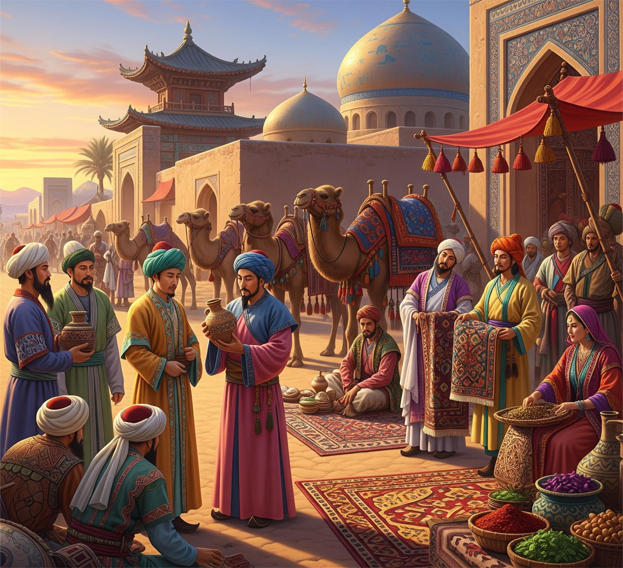 The Role of the Silk Road in Cultural Exchange