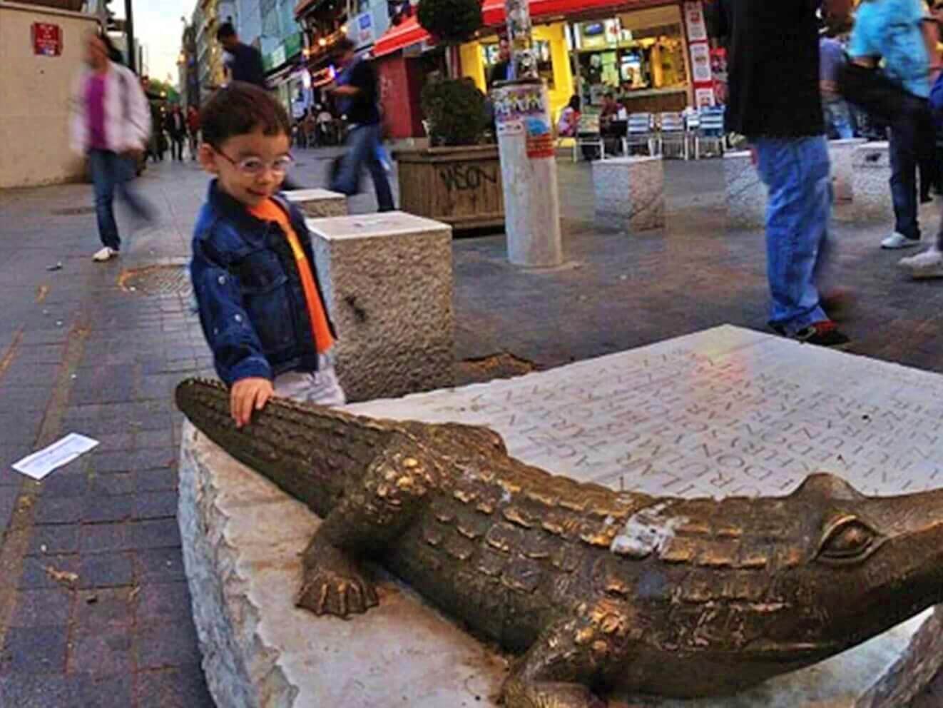 The Crocodile Statue in Kadıköy, Turkey, Derives its Significance from ...