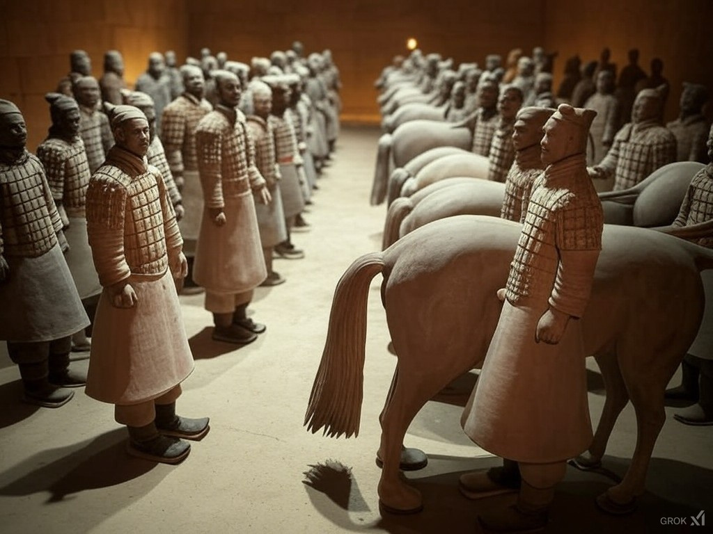 The Terracotta Army: Protectors of Qin Shi Huang’s Afterlife