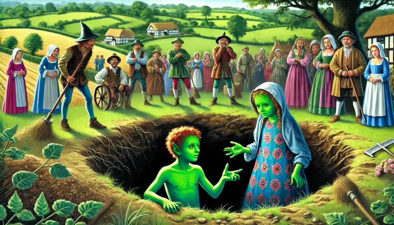 The Myth of the Green Children of Woolpit: Visitors from Another World?