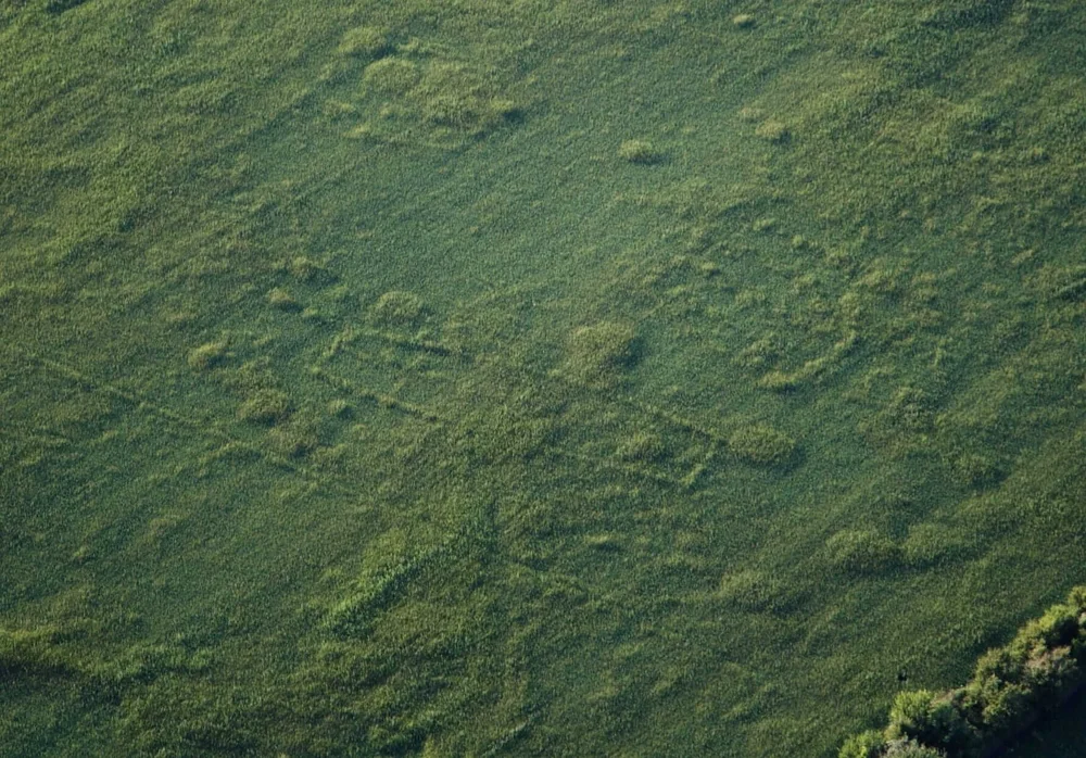 Viking Age Settlement Traces Unveiled at Naur Church: Aerial ...