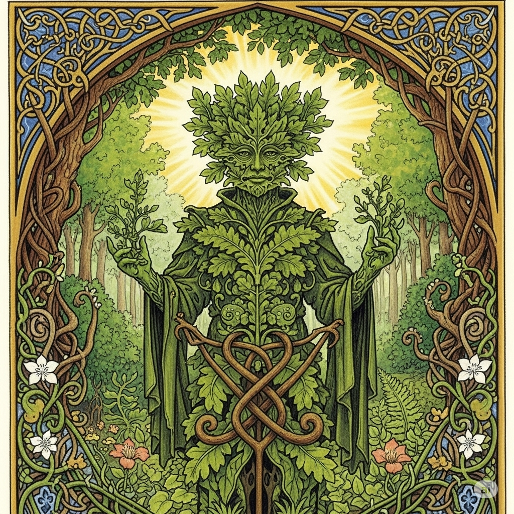 The Myth of the Green Man in Pagan Traditions