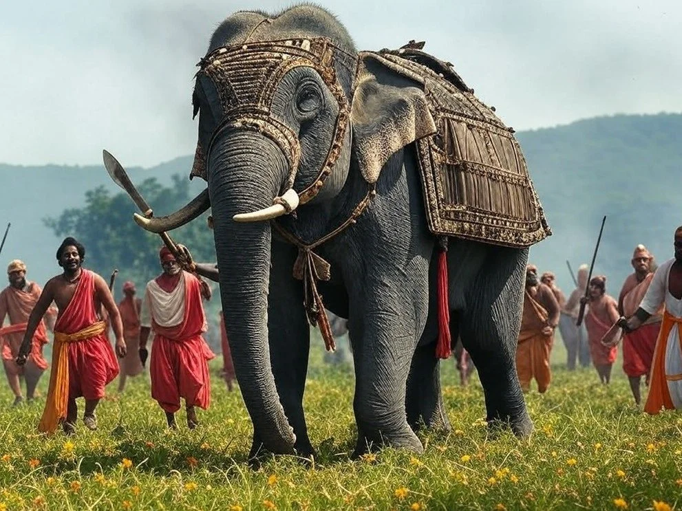 The Use of Elephants in Ancient Indian Warfare