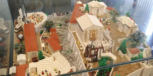 At the Acropolis Museum, There's a LEGO Parthenon Made of 120,000 ...