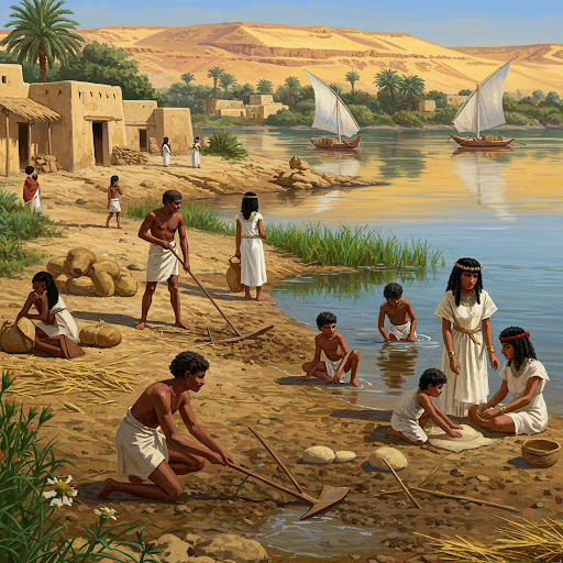 Daily Life in Pre-Dynastic Egypt