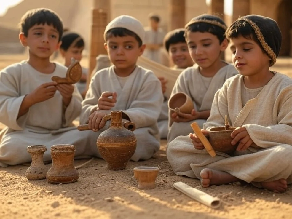 Childhood in Ancient Egypt: Toys and Education