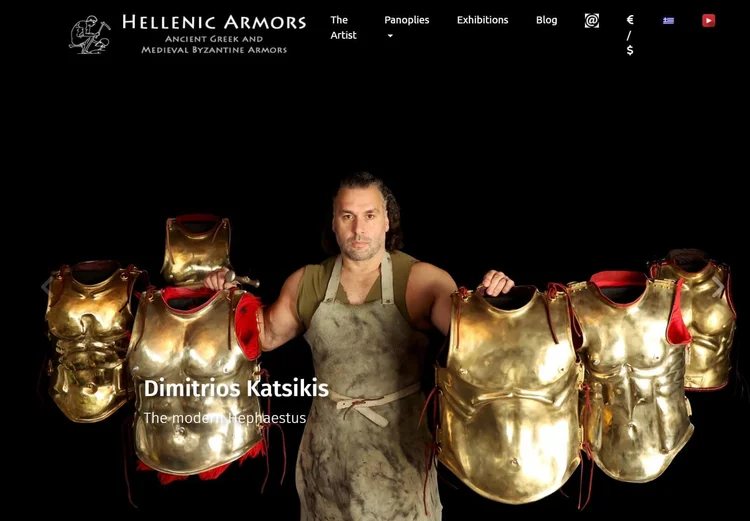 Crafting History: A Greek Armorer Recreates The Ancient 'Panoply of ...