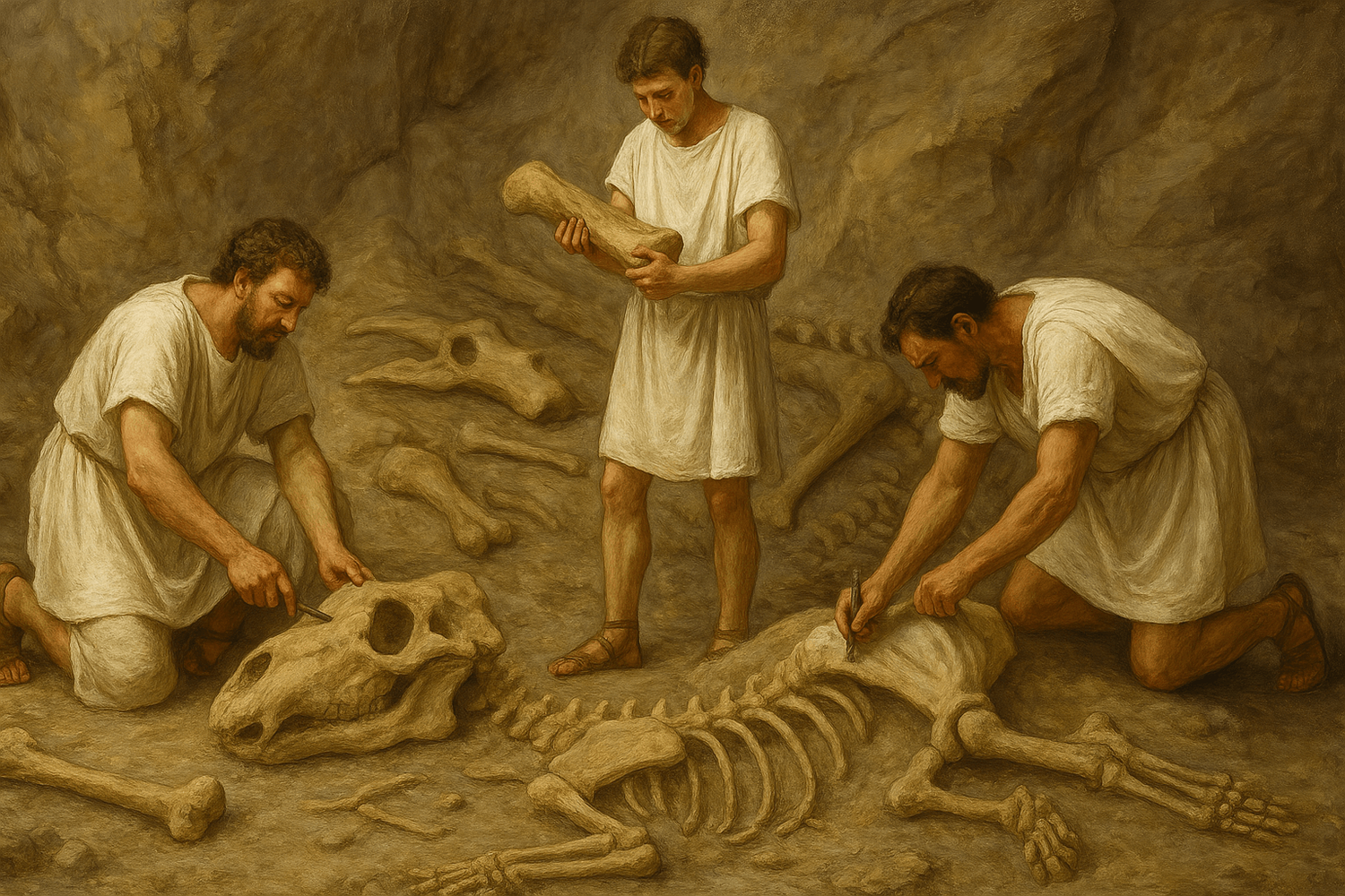 Heroes and Bones: How Ancient Greeks Interpreted Fossils and Created Myths