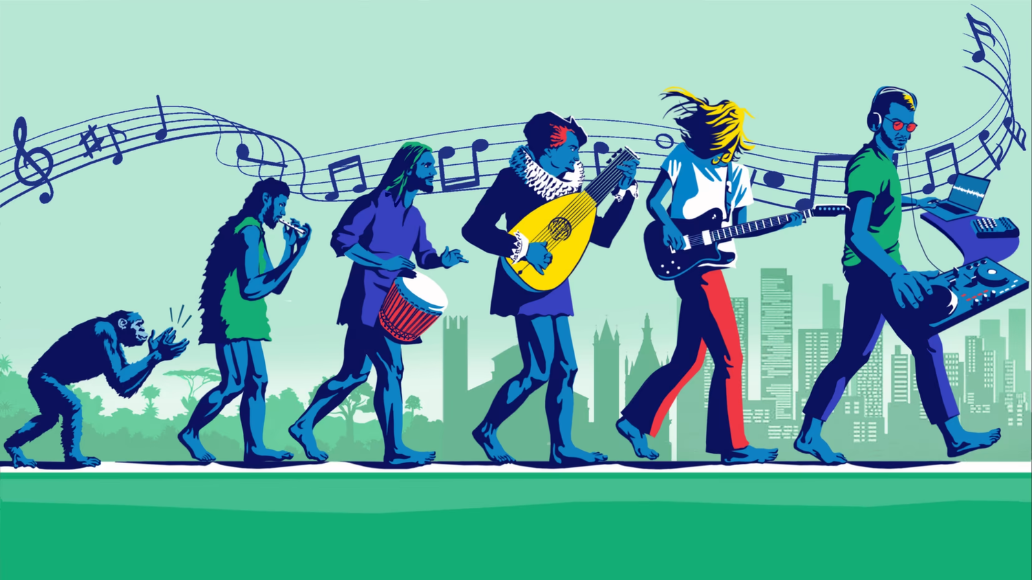 The Evolution of Music: 40,000 years of music explained in 8 minutes