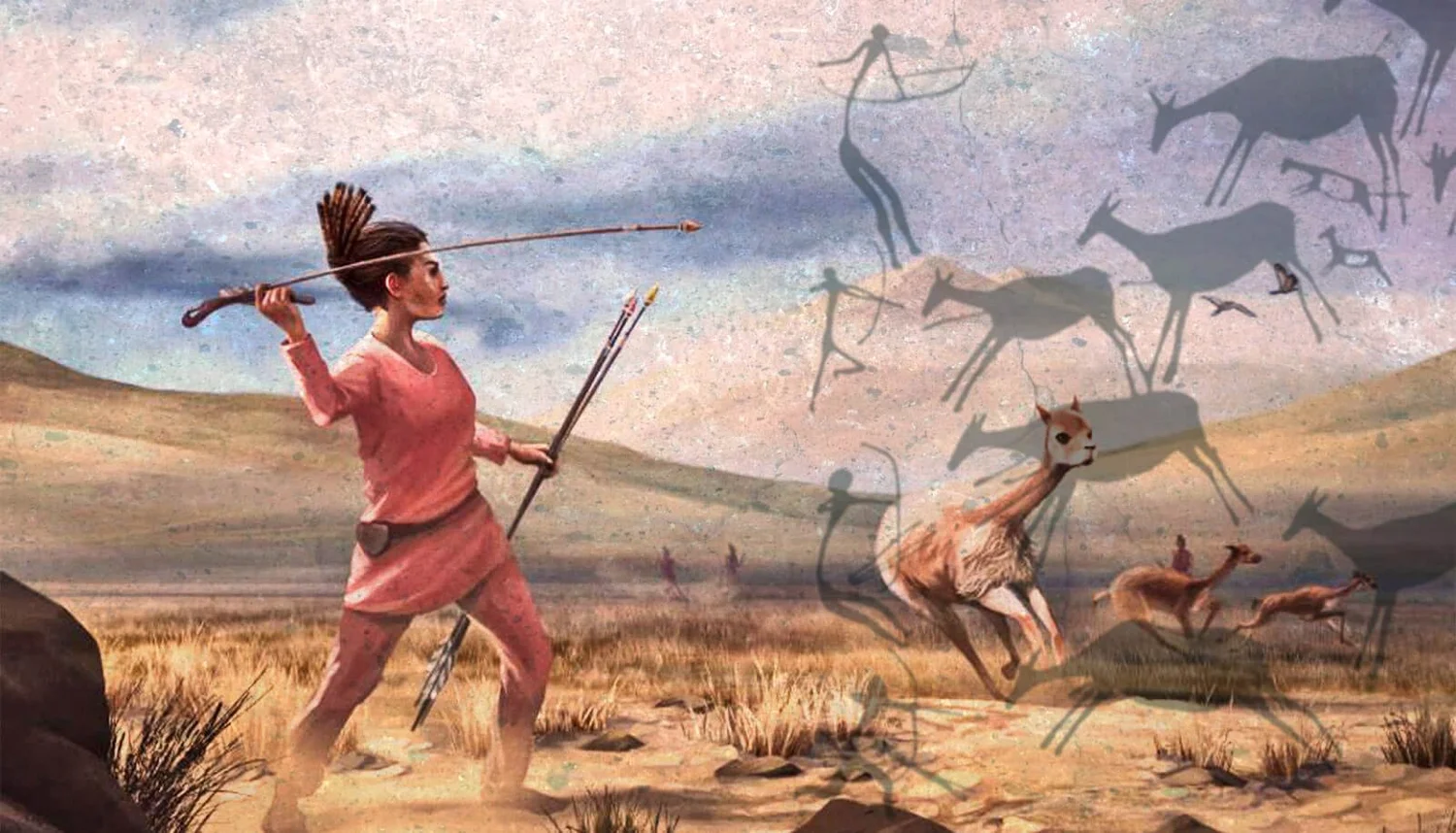 New Study Challenges Preconceptions: Prehistoric Women Were Hunters Too