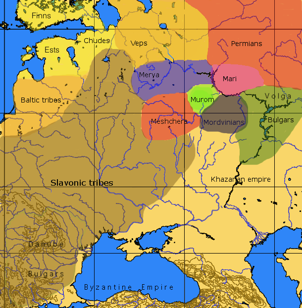 Origin of 'Kievan Rus', the Big Northeastern European Federation of the ...