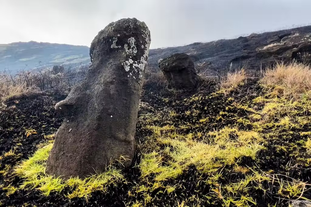 Easter Island statues irreparably damaged by fire that was ‘not an ...