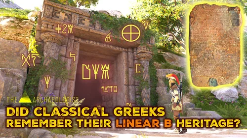 Did Classical Greeks Know About their Earlier 'Linear B' Writing System?