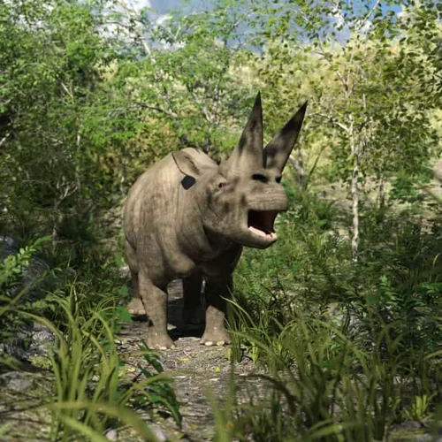 Arsinoitherium: Ancient Elephant Relatives But The Body Is A Giant ...