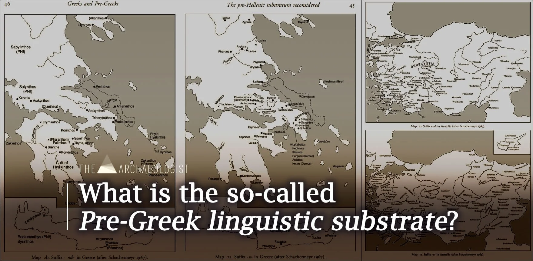 The Enigmatic Pre-Greek Linguistic Substrate: Proto-Greek, Proto ...