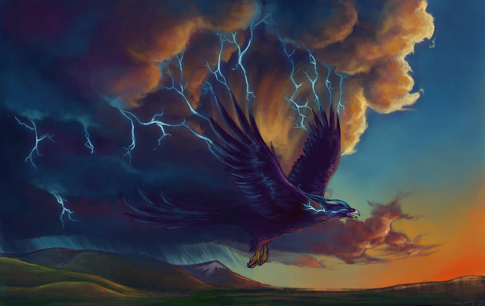 The Myth of the Thunderbird: The Sky Spirit of Native American Lore"