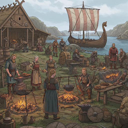 Daily Life Among the Vikings: A Glimpse into Norse Society