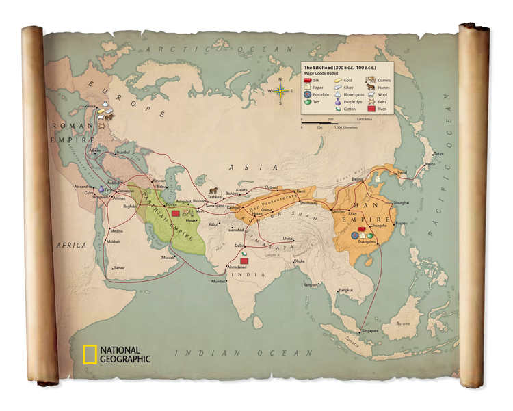 The First Global Trade Routes of the Ancient World