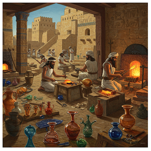 The Development of Glass in Ancient Mesopotamia: A Journey Through ...