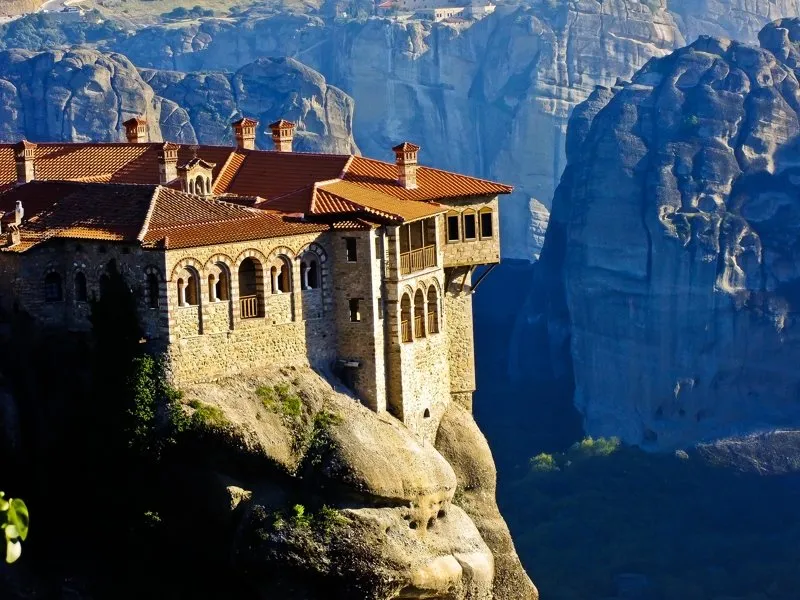 Daredevil Monks: 9 Greek Monasteries That Seem to Hang from the Cliffs