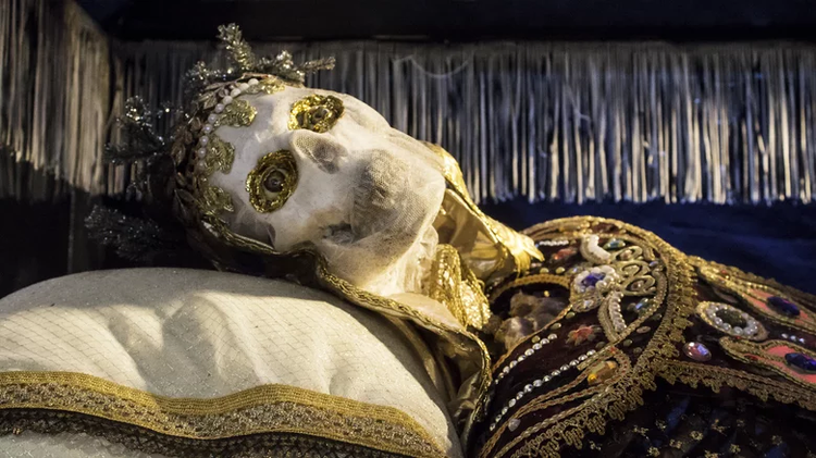 The History Of The Forgotten Jeweled Skeletons