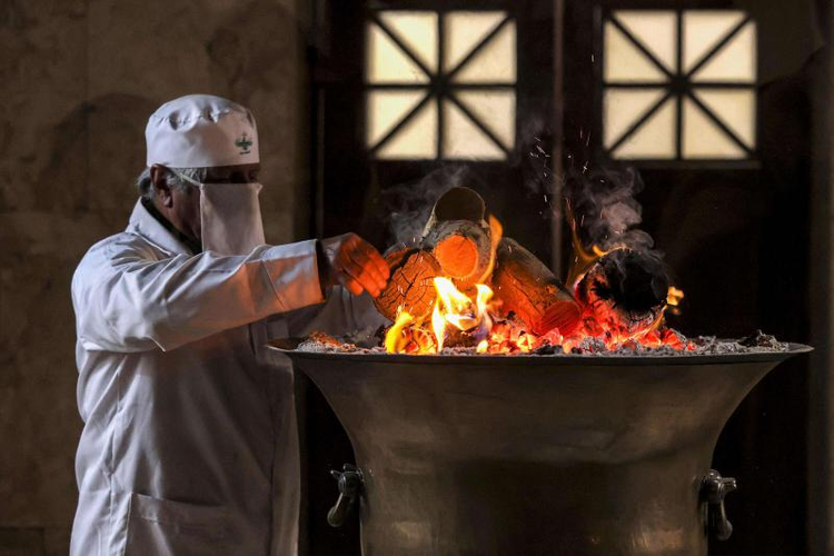 The Sacred Fire of Ancient Persia