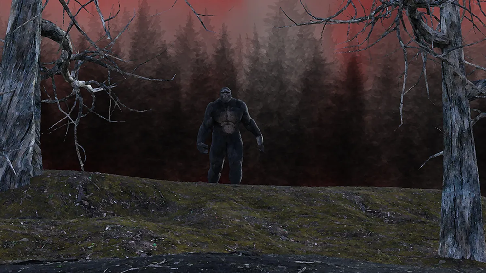 Legendary Bigfoot Footage AI Stabilized, Clearly Showing What It Is
